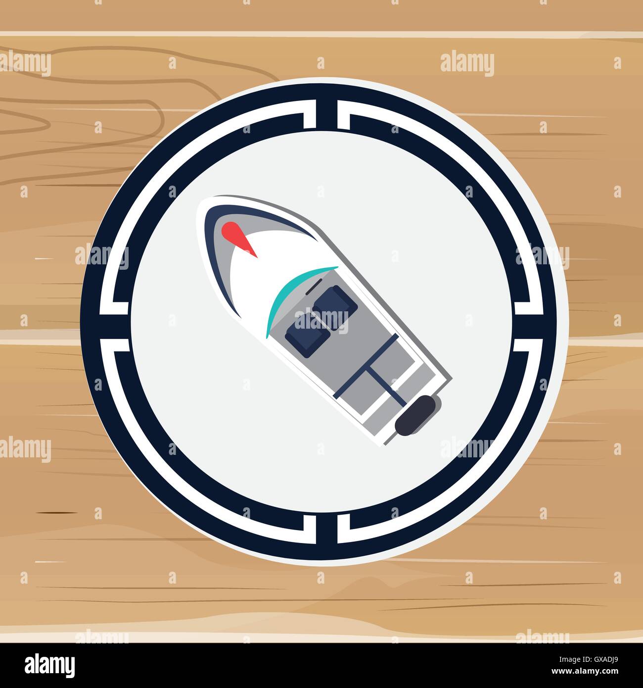 ship or boat emblem image Stock Vector Image & Art - Alamy