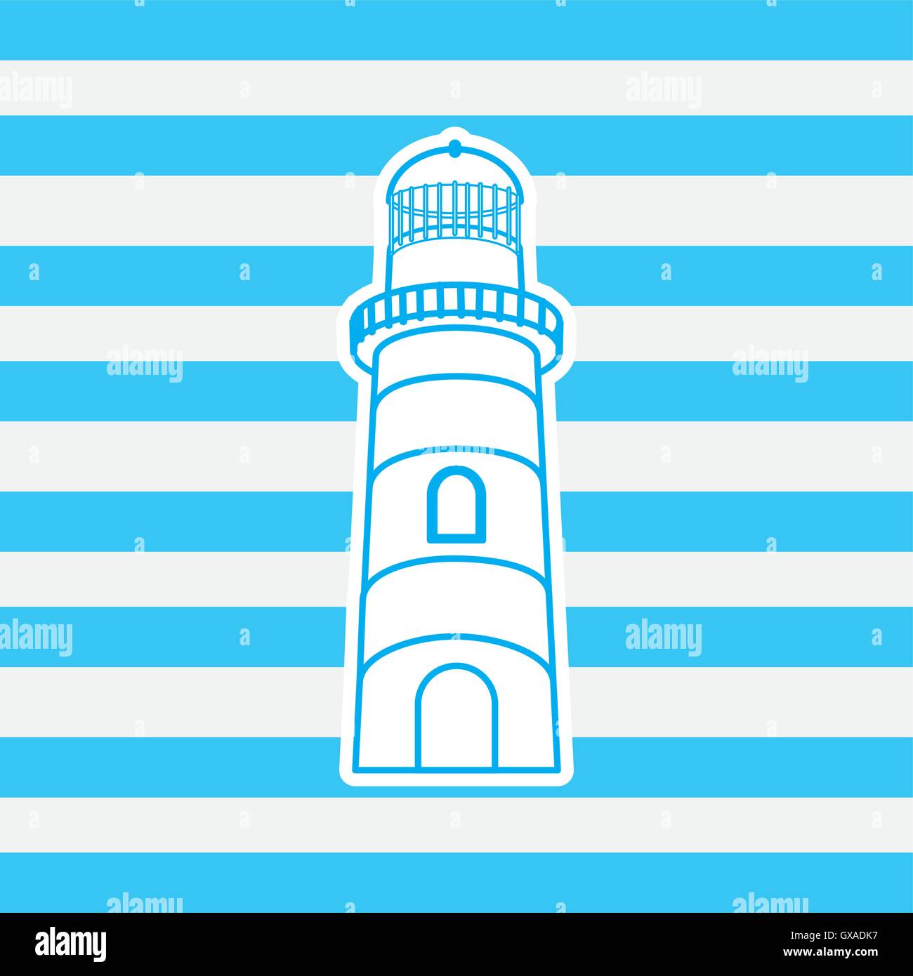 lighthouse emblem image Stock Vector Image & Art - Alamy