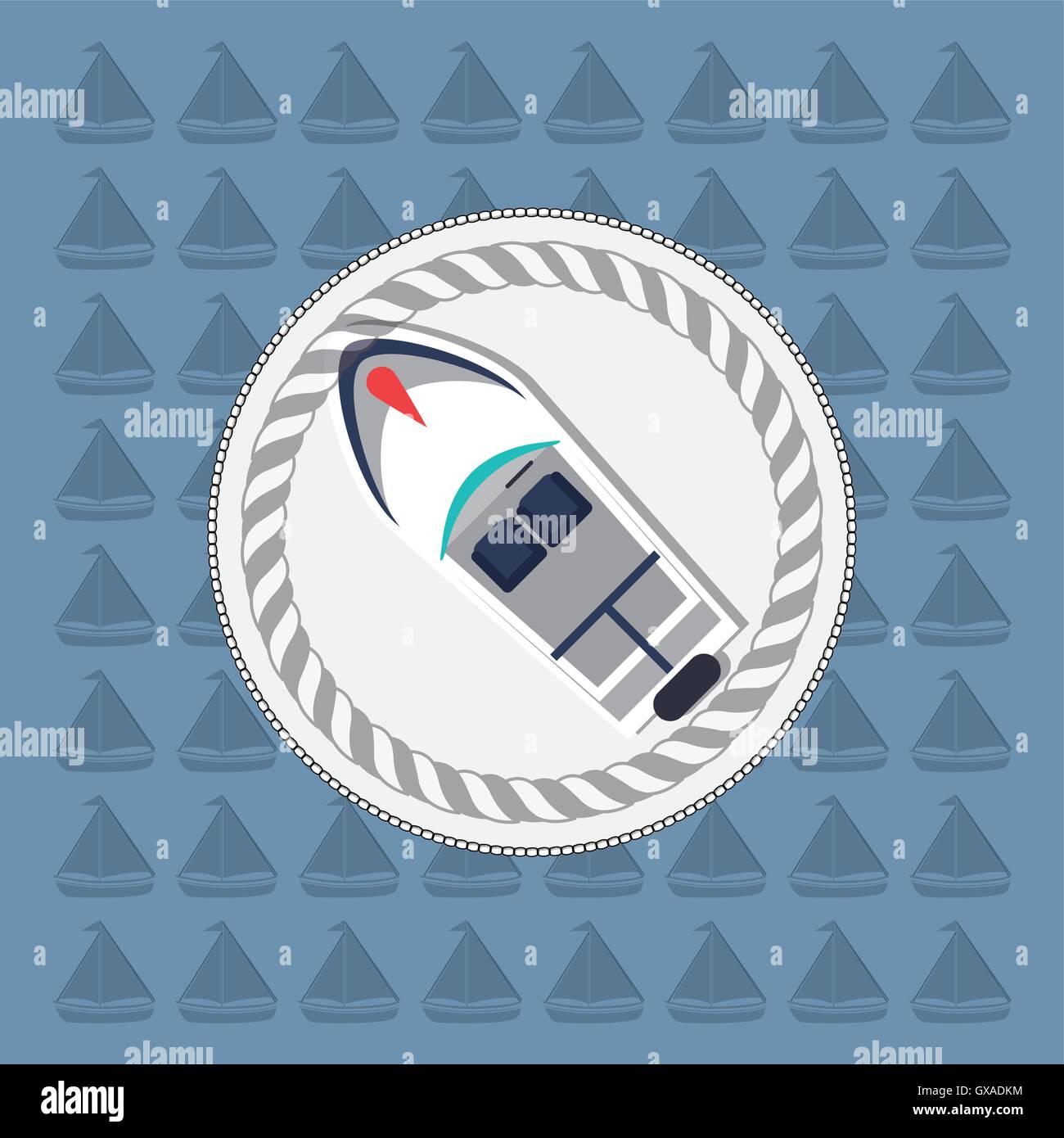 ship or boat emblem image Stock Vector Image & Art - Alamy