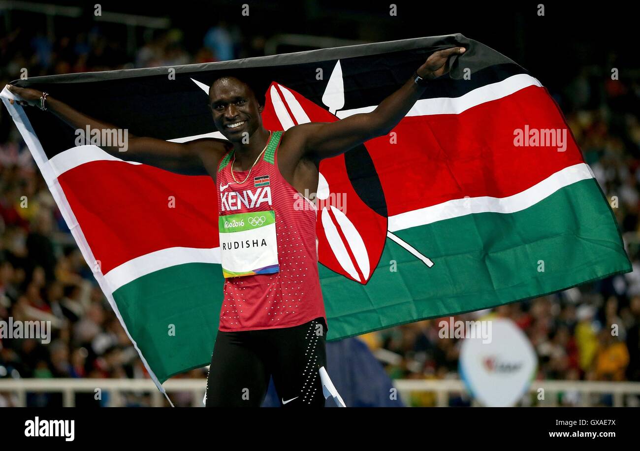 Rio 2016 Summer Olympics - Day 10 Featuring: Lekuta David Rudisha Where ...