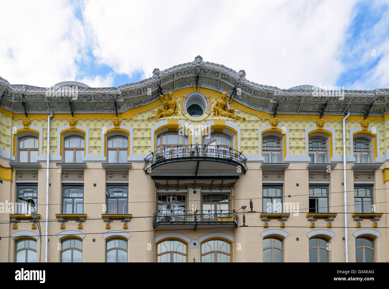 Baroque gable house hi-res stock photography and images - Alamy