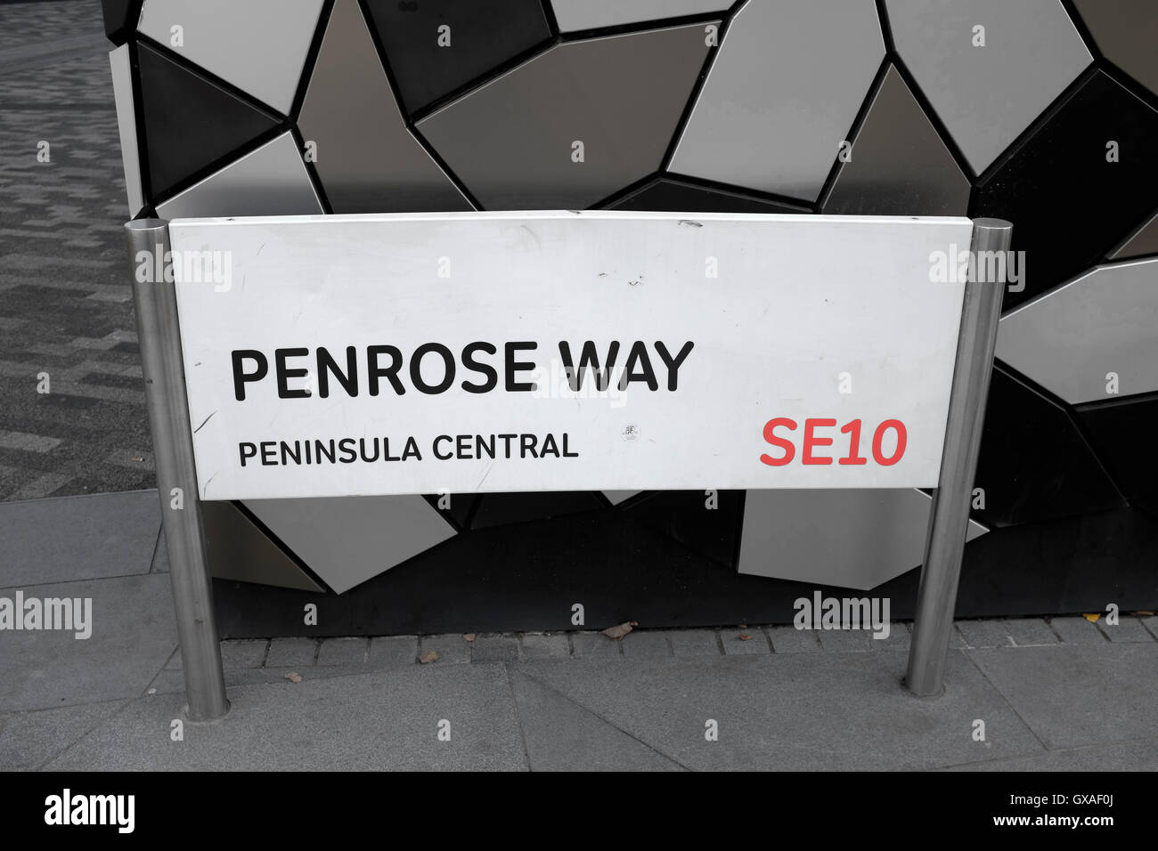 Greenwich Peninsula Construction Stock Photo - Alamy