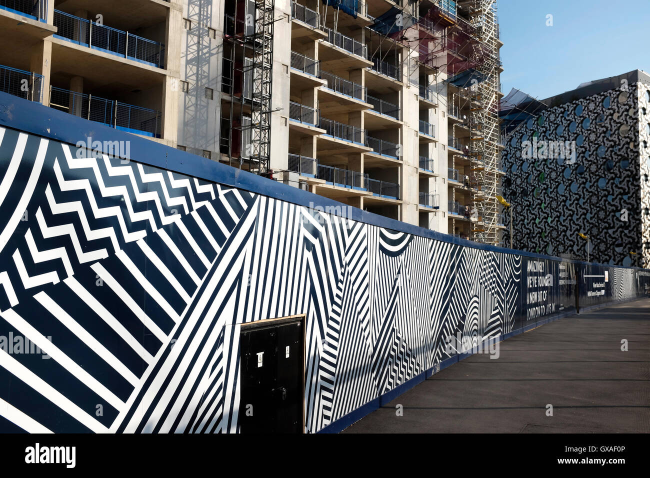 Greenwich Peninsula Construction Stock Photo - Alamy