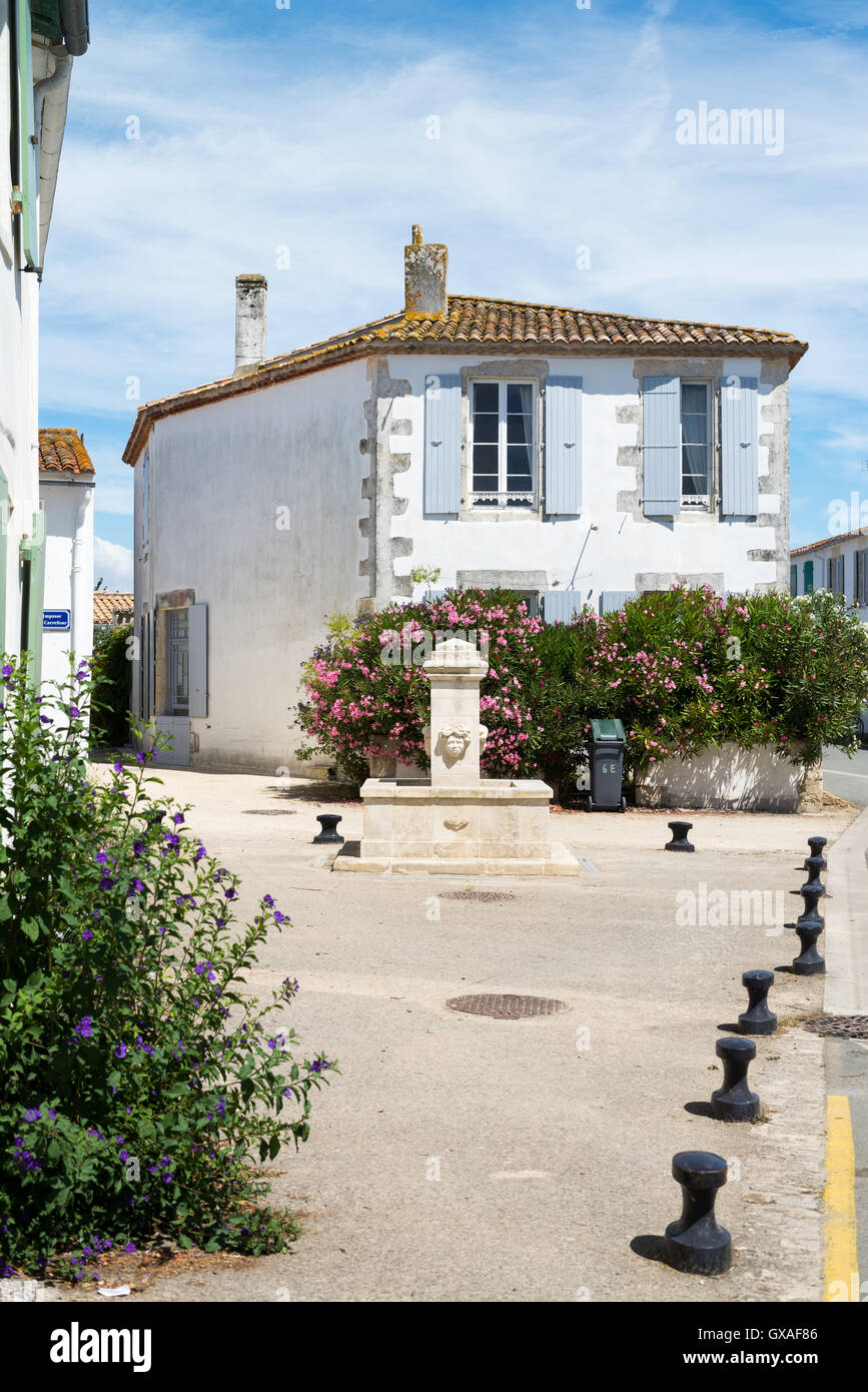 Loix village, Ile de Re, Charente Maritime, France, Europe Stock Photo ...