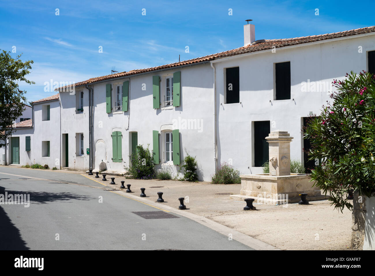 Loix village, Ile de Re, Charente Maritime, France, Europe Stock Photo ...