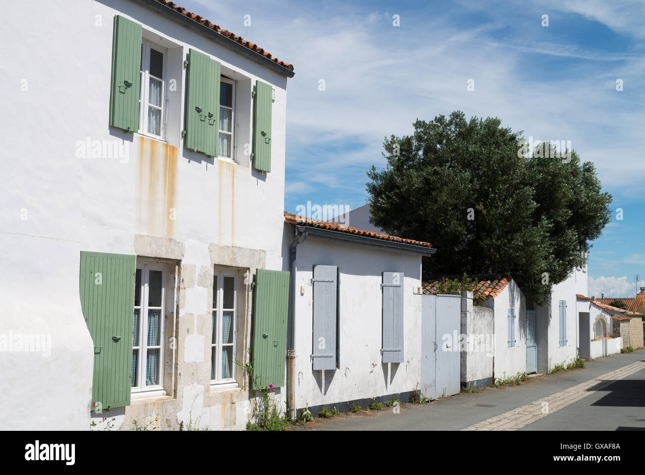 Loix village, Ile de Re, Charente Maritime, France, Europe Stock Photo ...