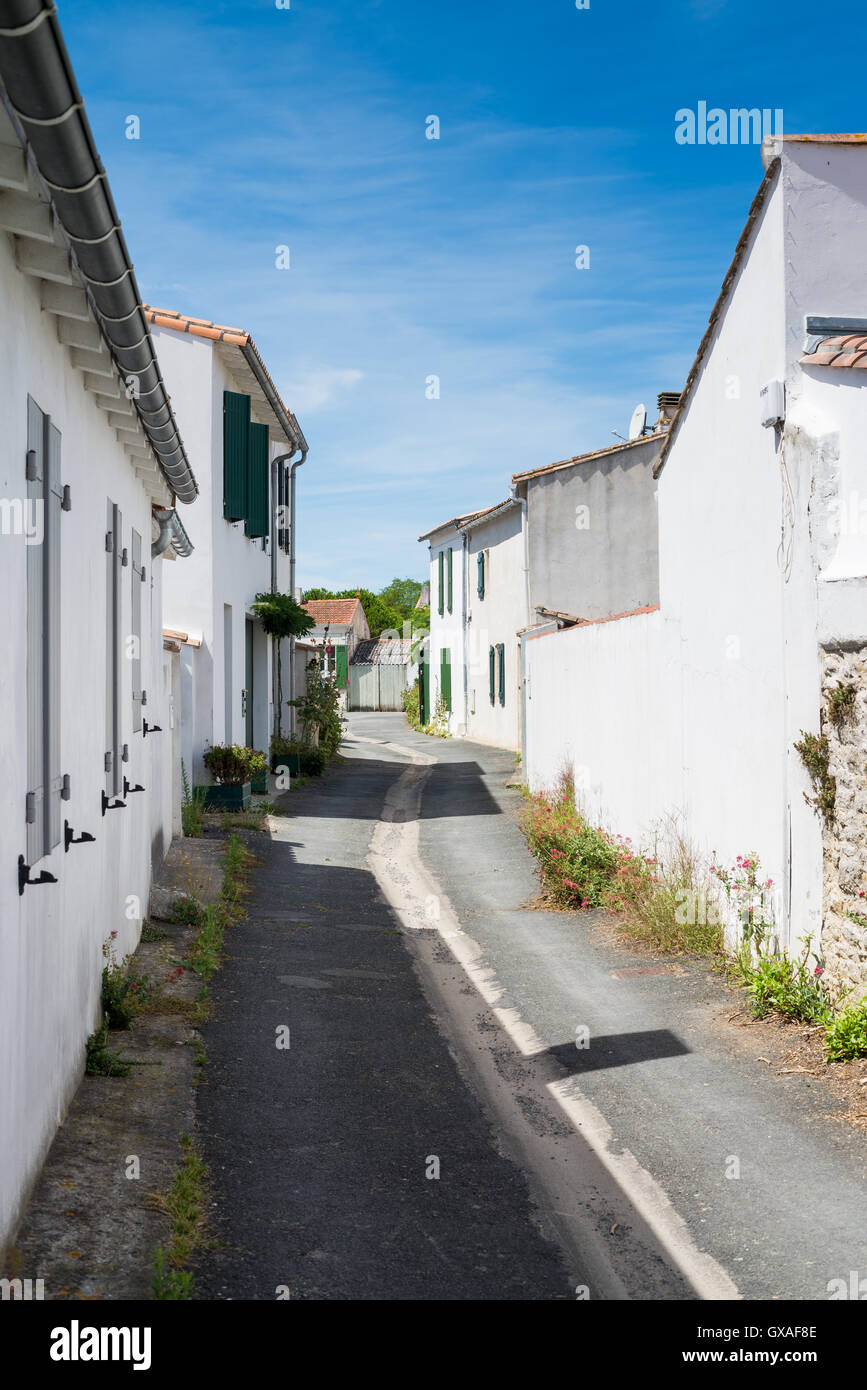 Loix village, Ile de Re, Charente Maritime, France, Europe Stock Photo ...