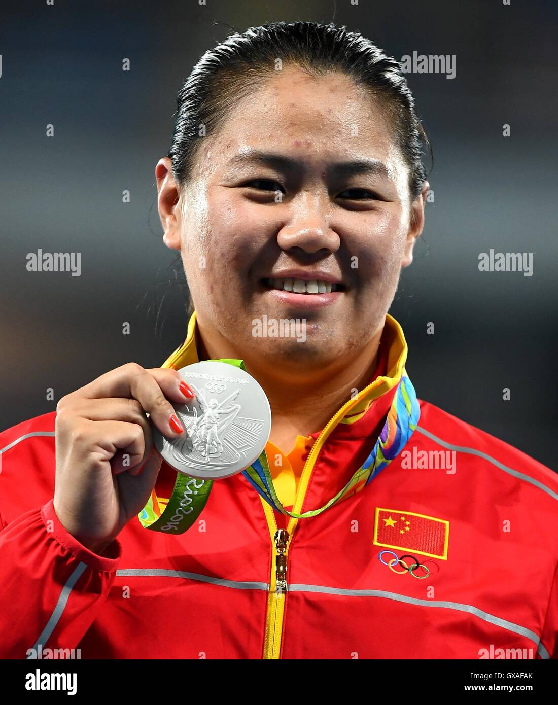 Rio 2016 Summer Olympics - Day 10 Featuring: Zhang Wenxiu Where: Rio de ...