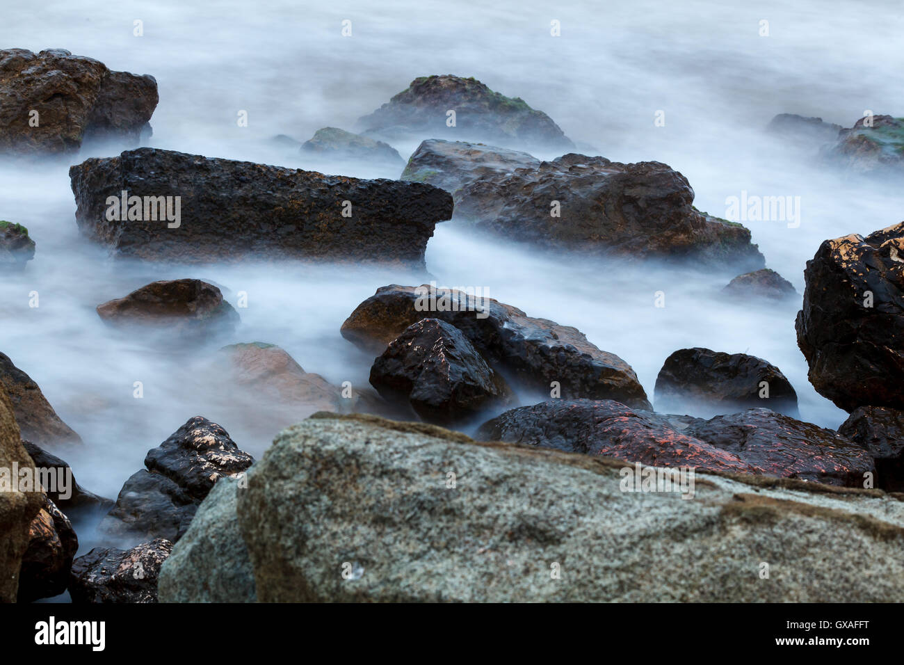 Fog over quiet morning river hi-res stock photography and images - Alamy