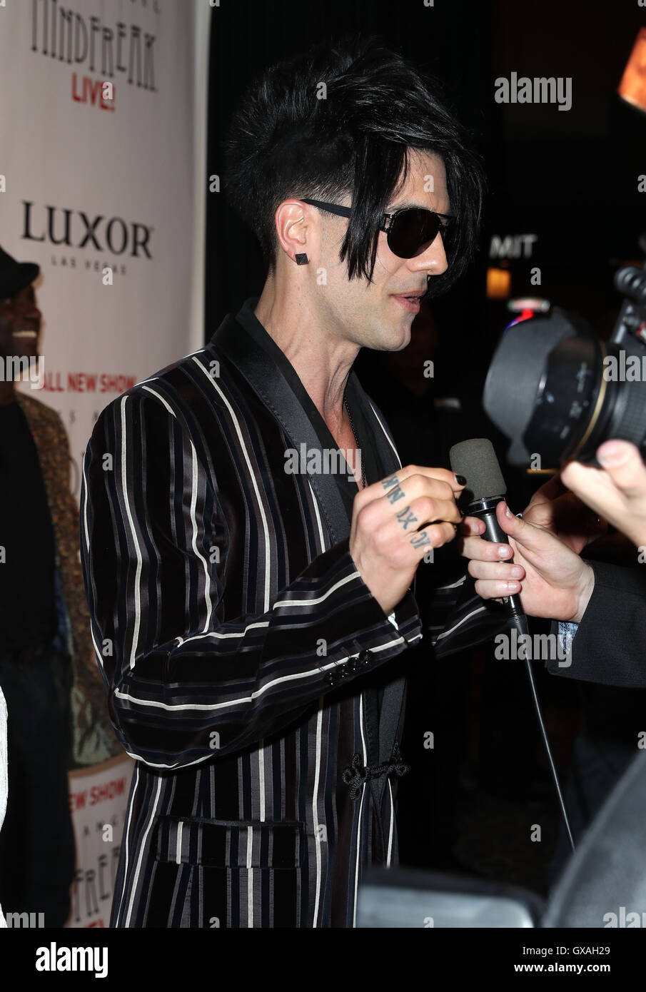 Legendary Magician Criss Angel Rolls Out the Black Carpet at World ...