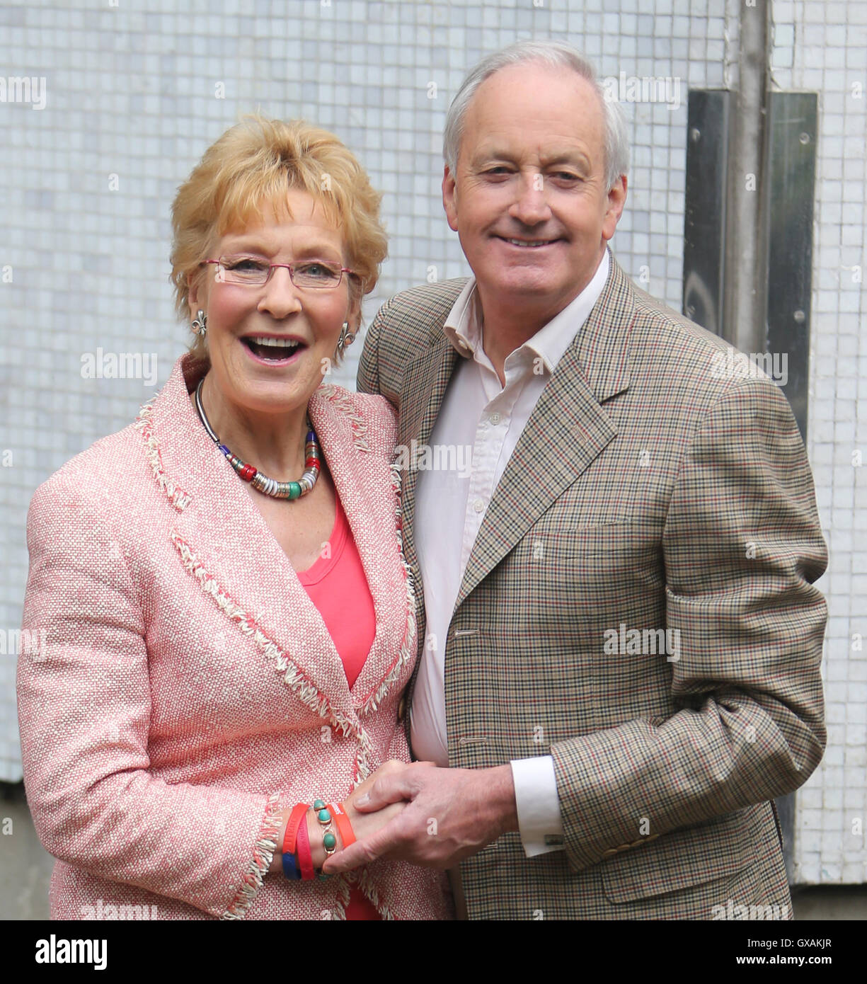 Christine and Neil Hamilton outside ITV Studios Featuring: Christine ...