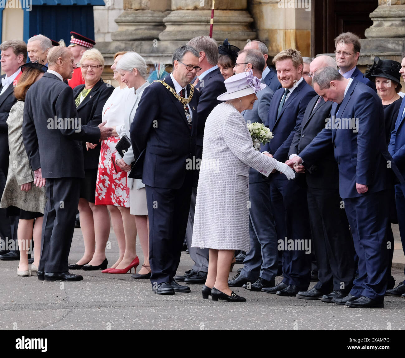 Her Majesty The Queen and His Royal Highness The Duke of Edinburgh ...