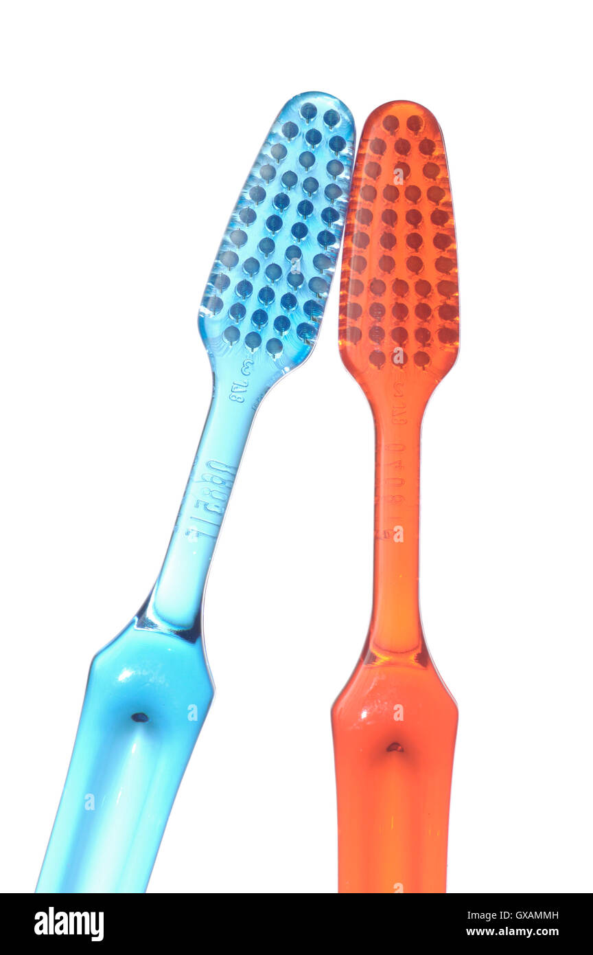 His And Hers Toothbrushes High Resolution Stock Photography and Images ...