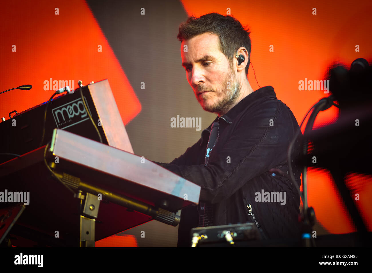 Massive Attack performs at British Summer Time festival in Hyde Park ...