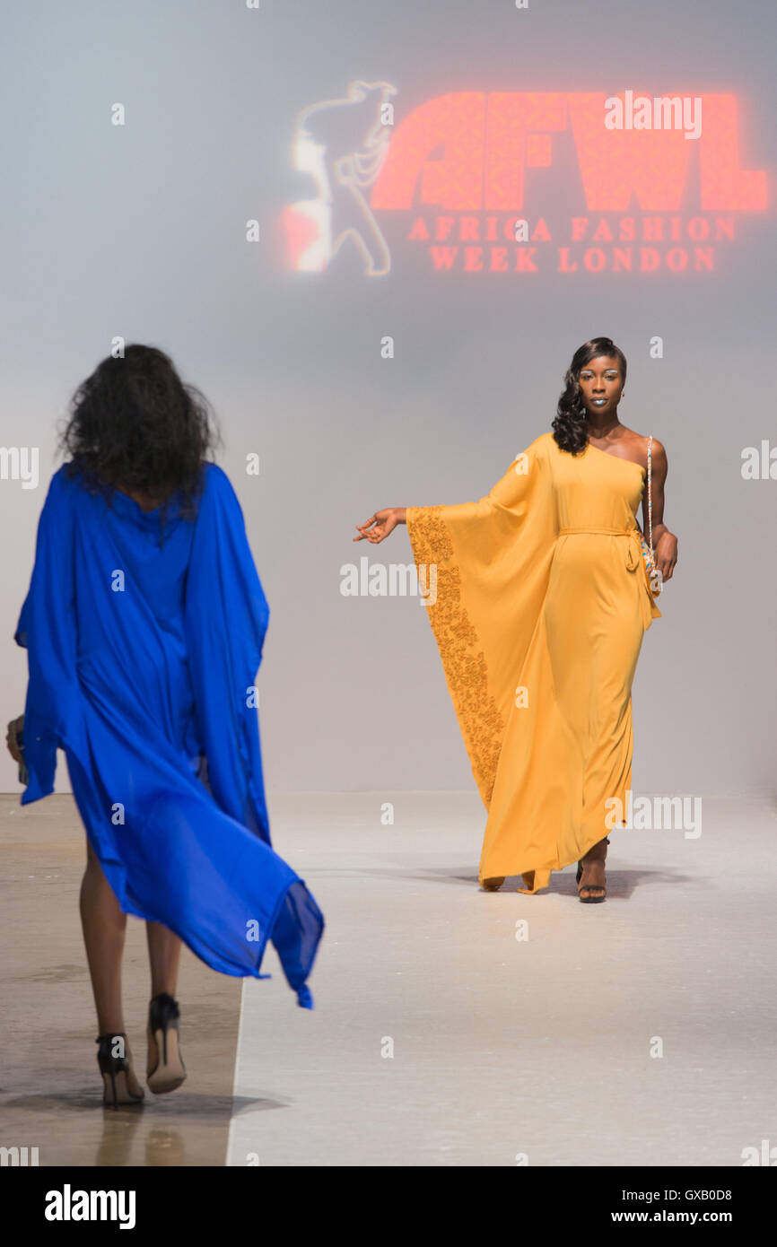 Didi Creations is showcased at the Africa Fashion Week London held at ...
