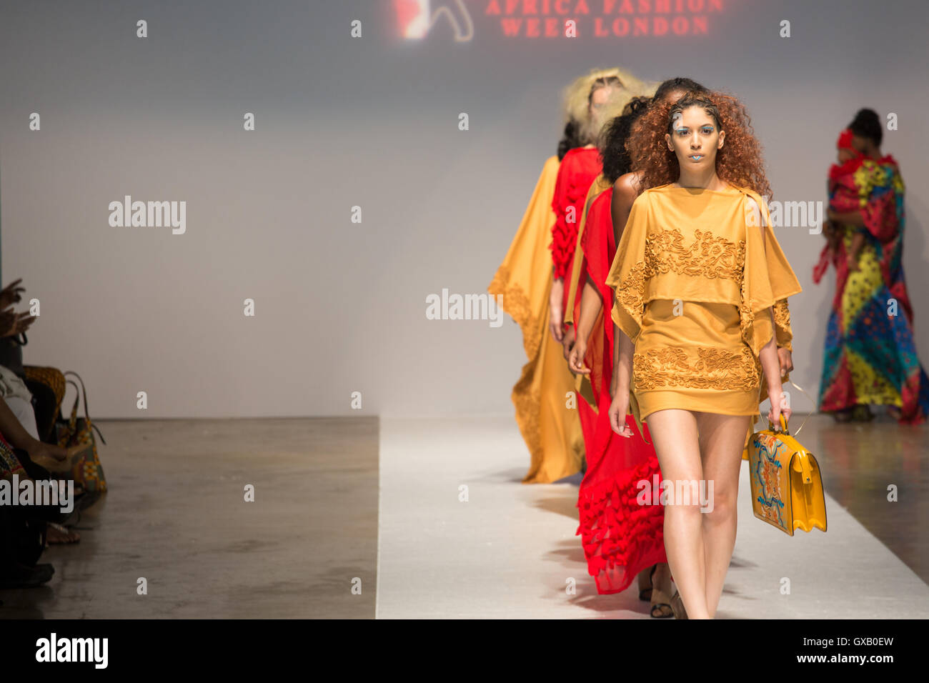 Didi Creations is showcased at the Africa Fashion Week London held at ...