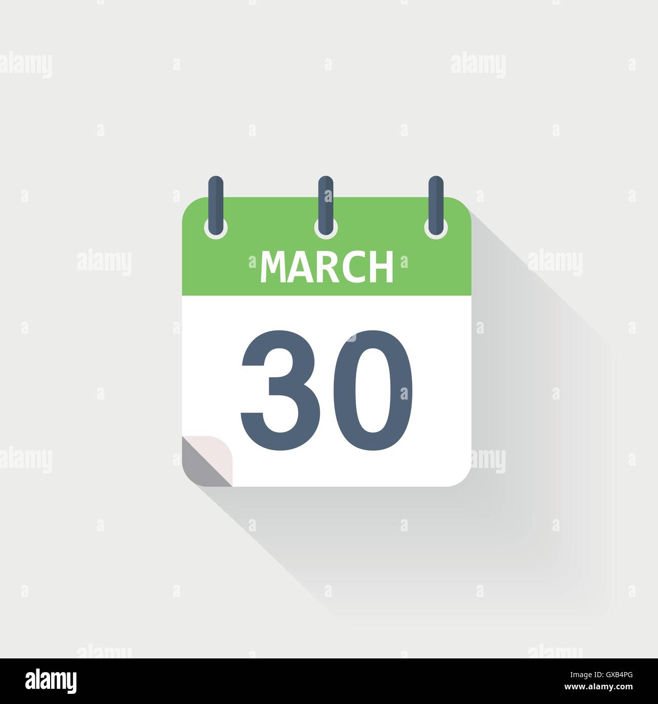 30 march Stock Vector Images - Alamy