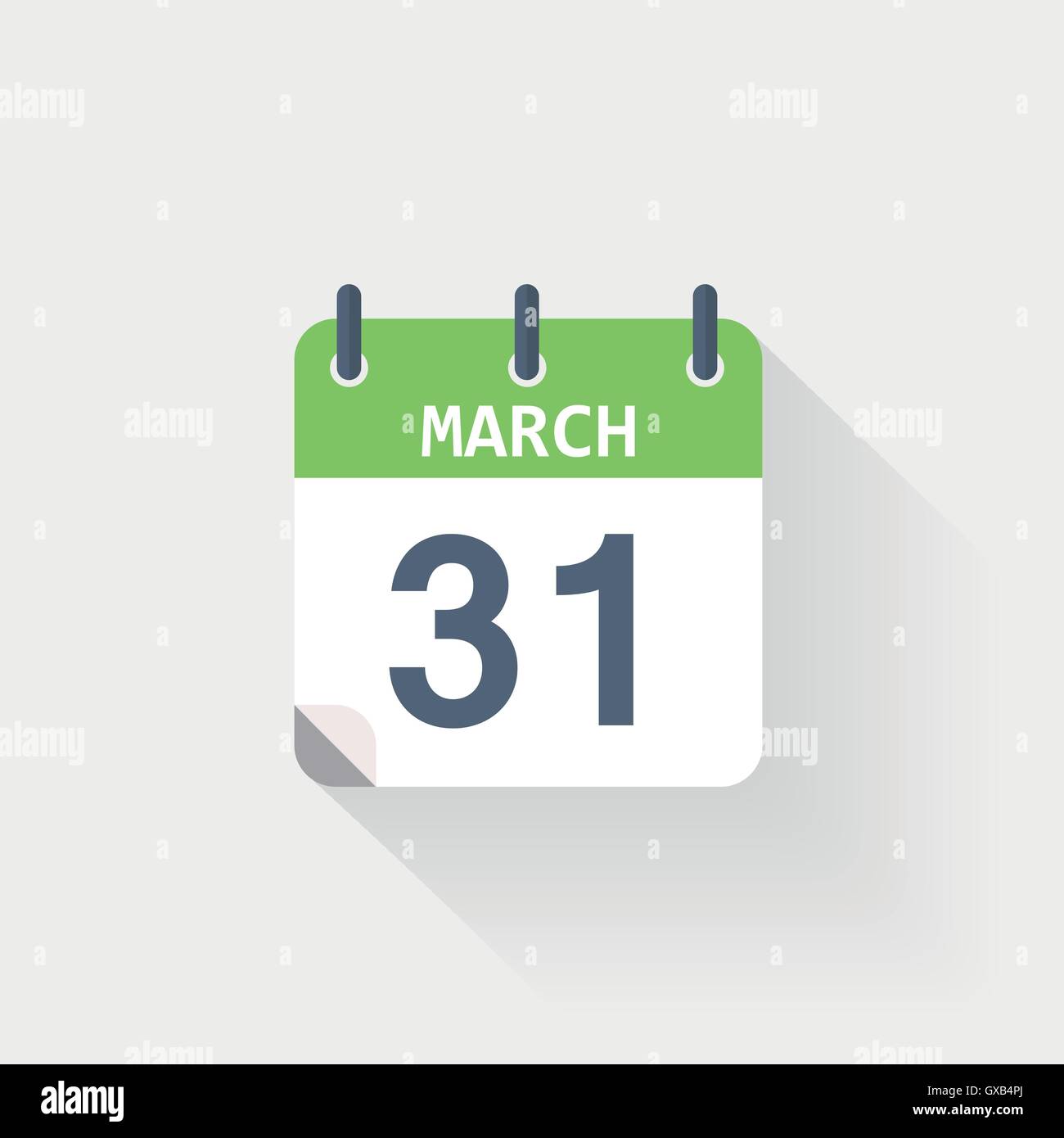 31 march Stock Vector Images - Alamy