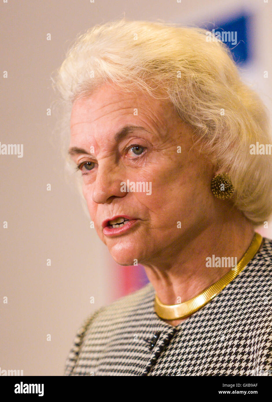 WASHINGTON, DC USA - U.S. Supreme Court Justice Sandra Day O'Connor ...
