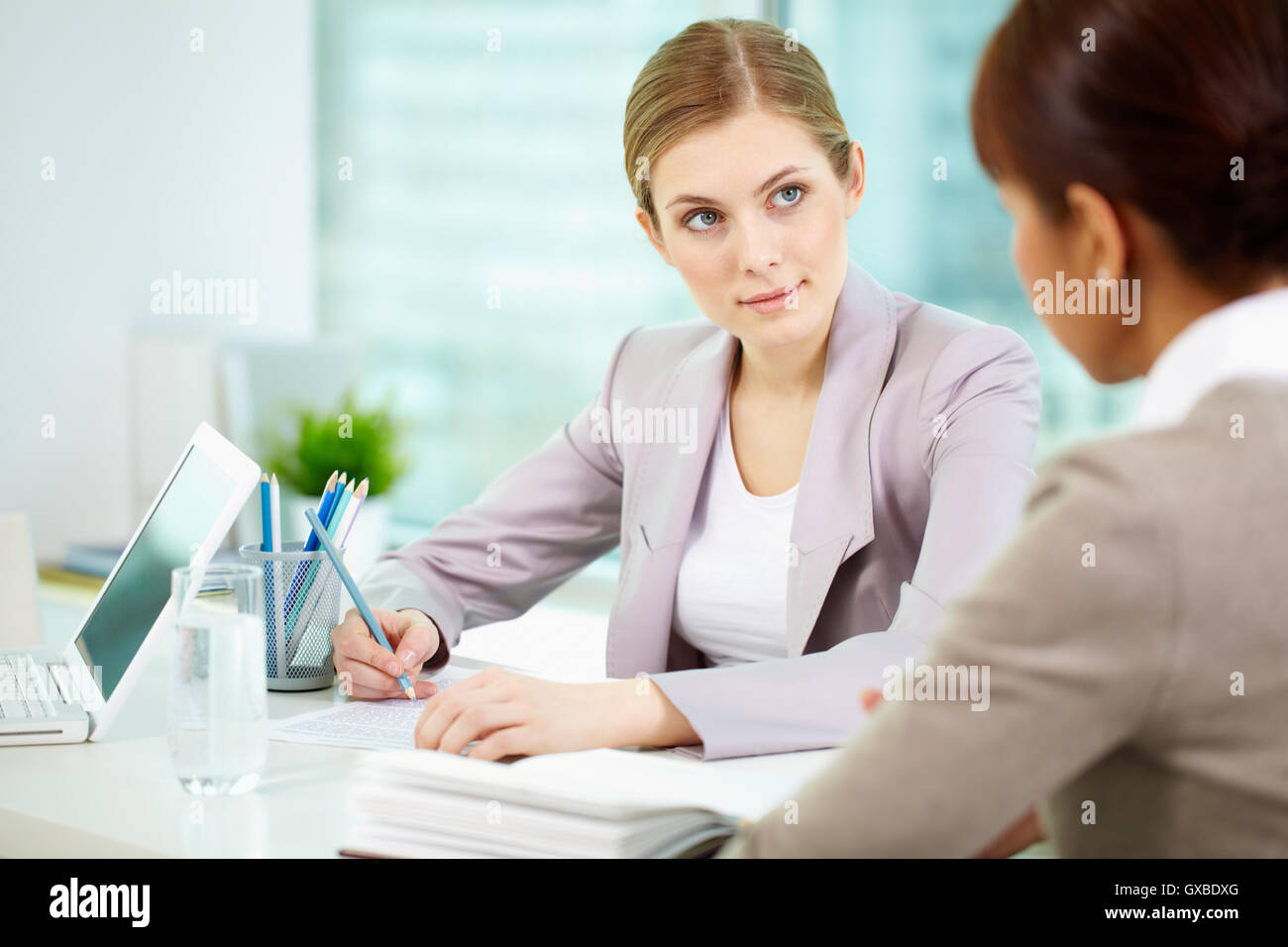 Recruitment lady hi-res stock photography and images - Alamy
