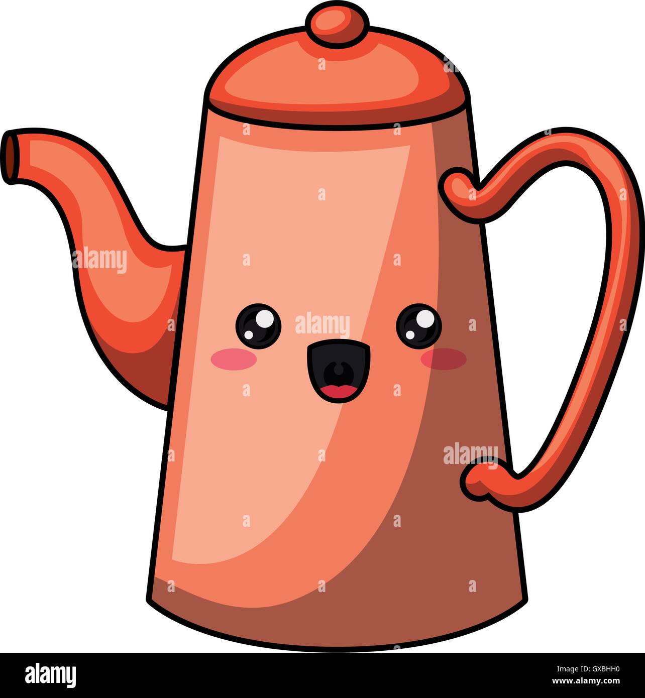 Toy kettle Stock Vector Images - Alamy