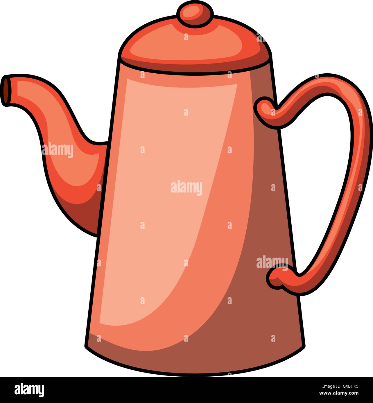 coffee kettle cartoon design Stock Vector Image & Art - Alamy