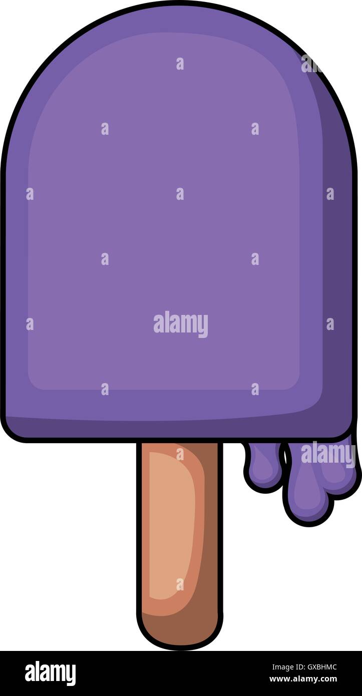 Ice cream cartoon food design Stock Vector Image & Art - Alamy