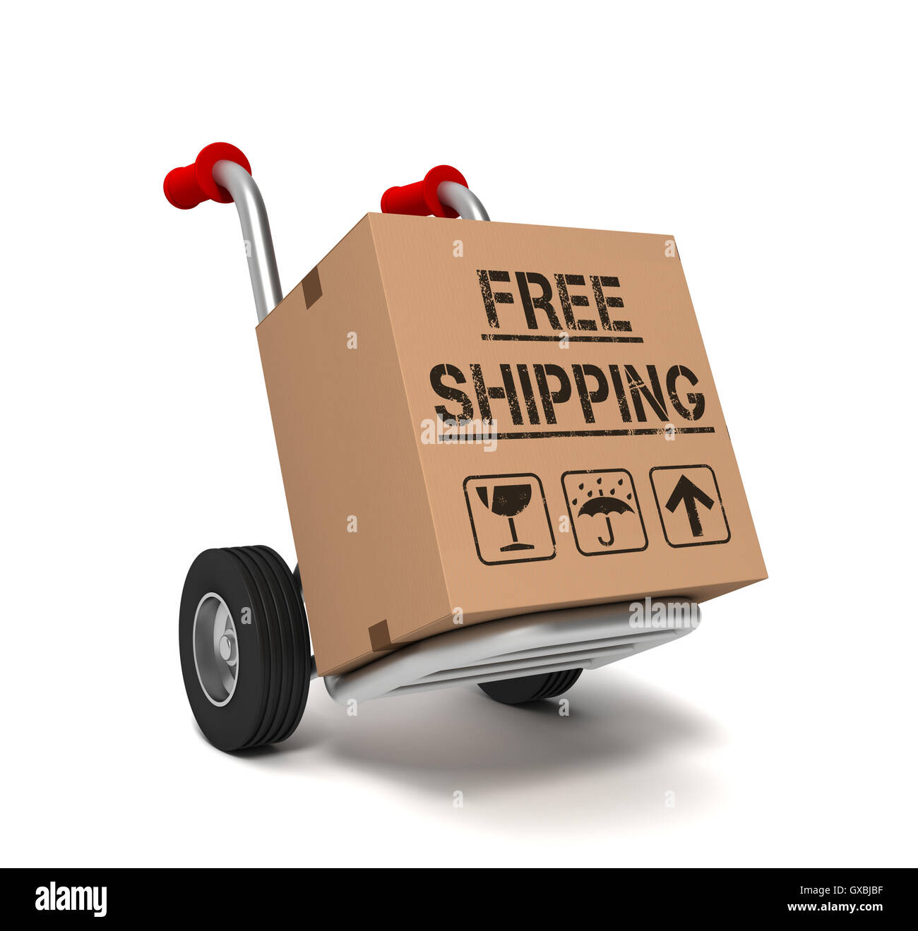 Shipping Mark Cardboard Box High Resolution Stock Photography and ...