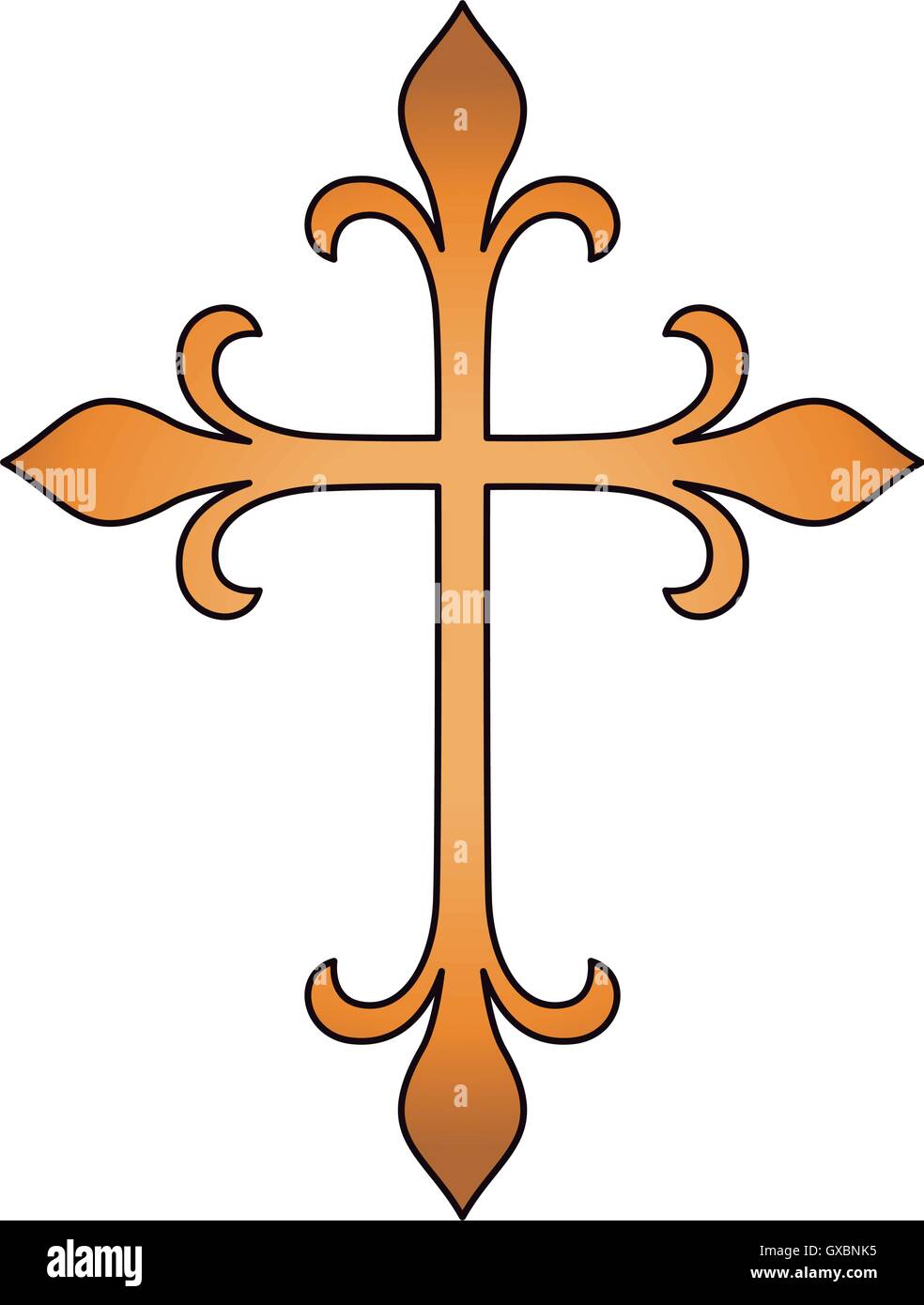Isolated cross shape design Stock Vector Image & Art - Alamy