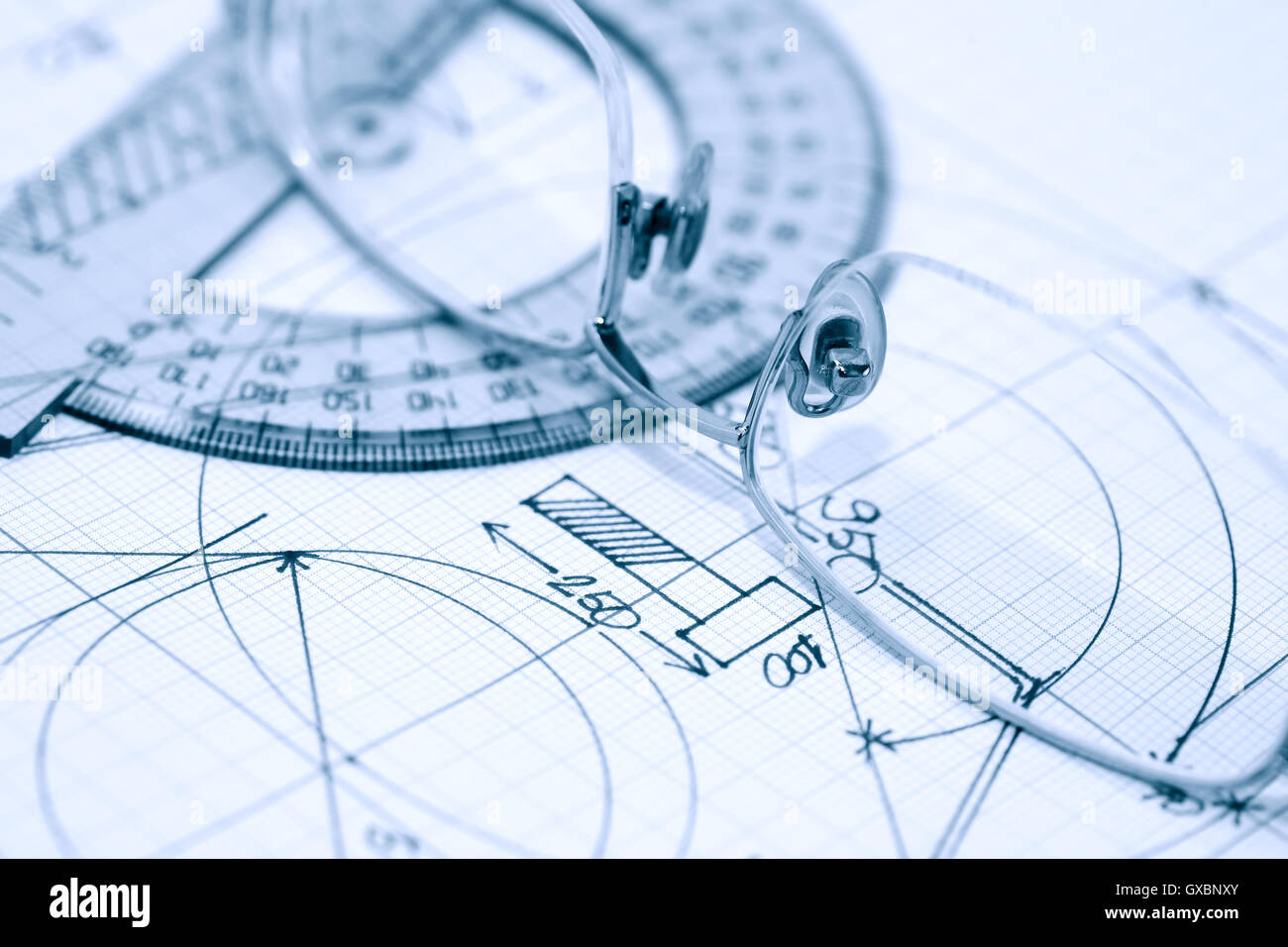 Chart plotting hi-res stock photography and images - Alamy