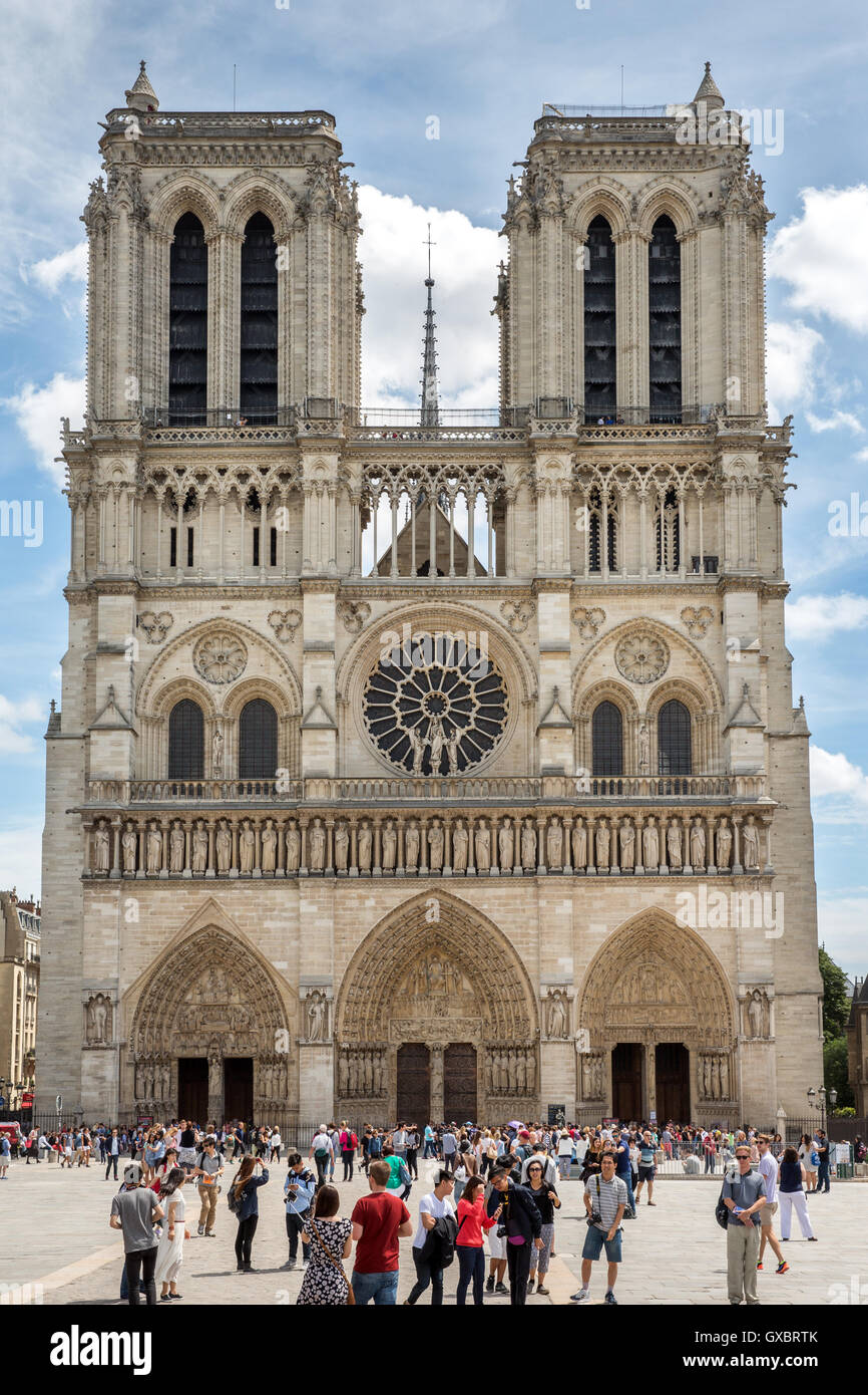 Notre Dame Cathedral, Paris, France Stock Photo - Alamy