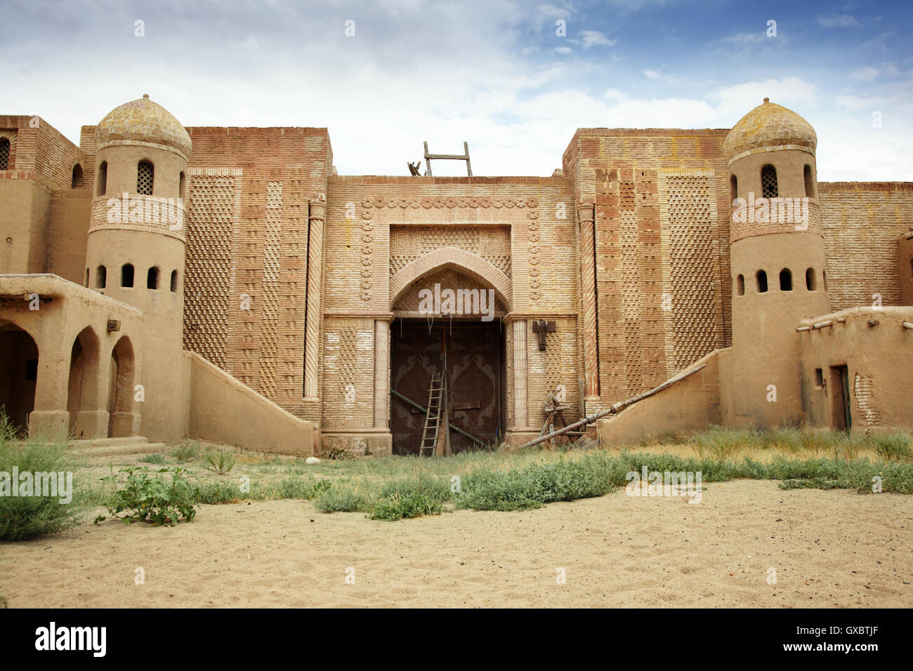 Ancient nomadic city Stock Photo - Alamy