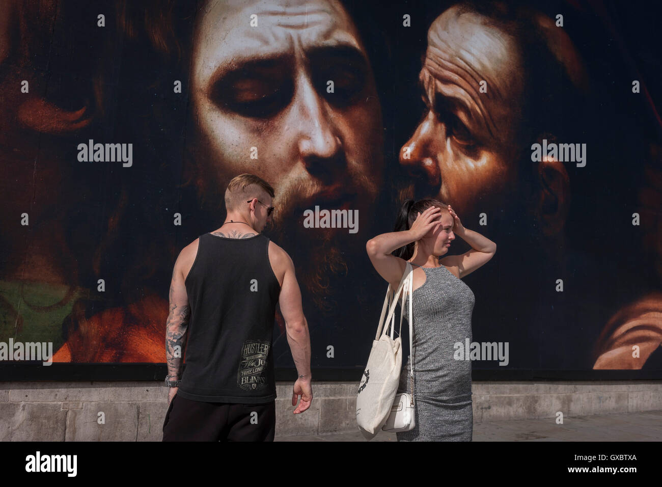 Jesus christ painting caravaggio hi-res stock photography and images ...
