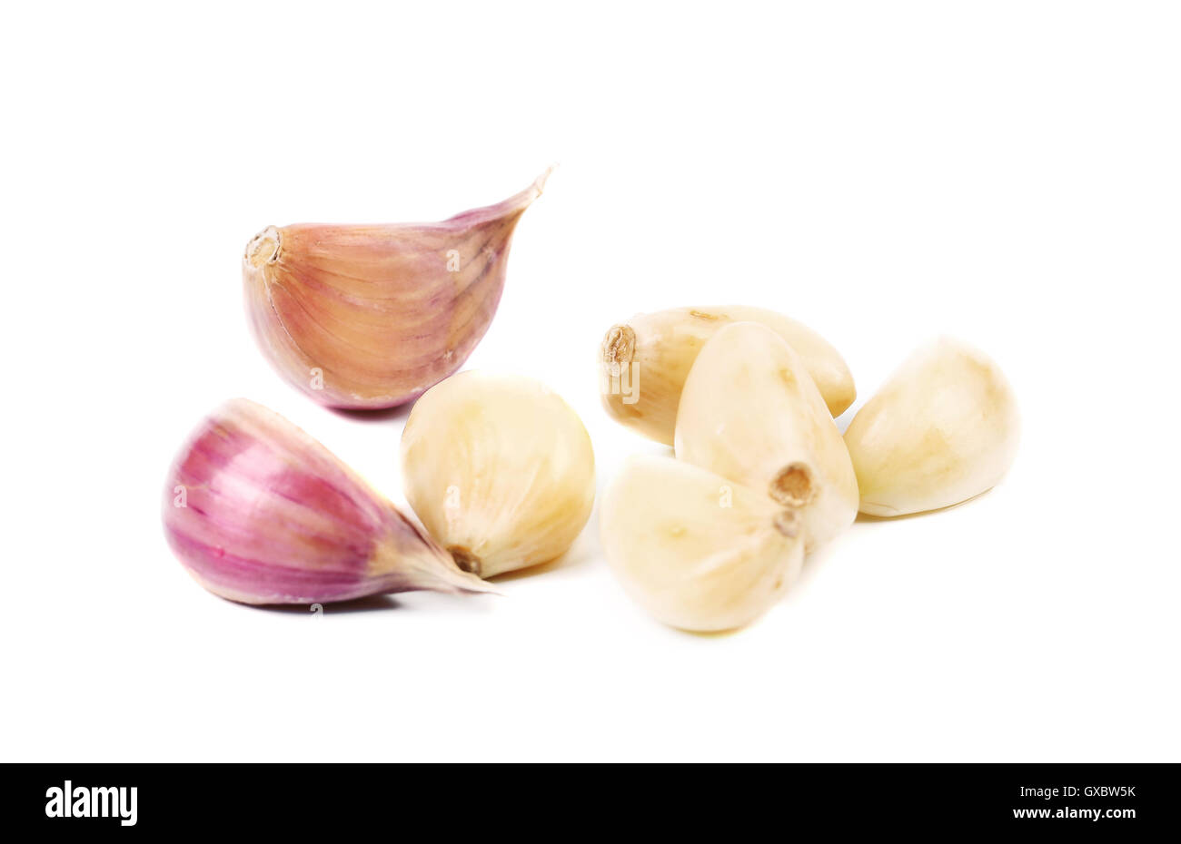 Cloves of garlic Stock Photo - Alamy