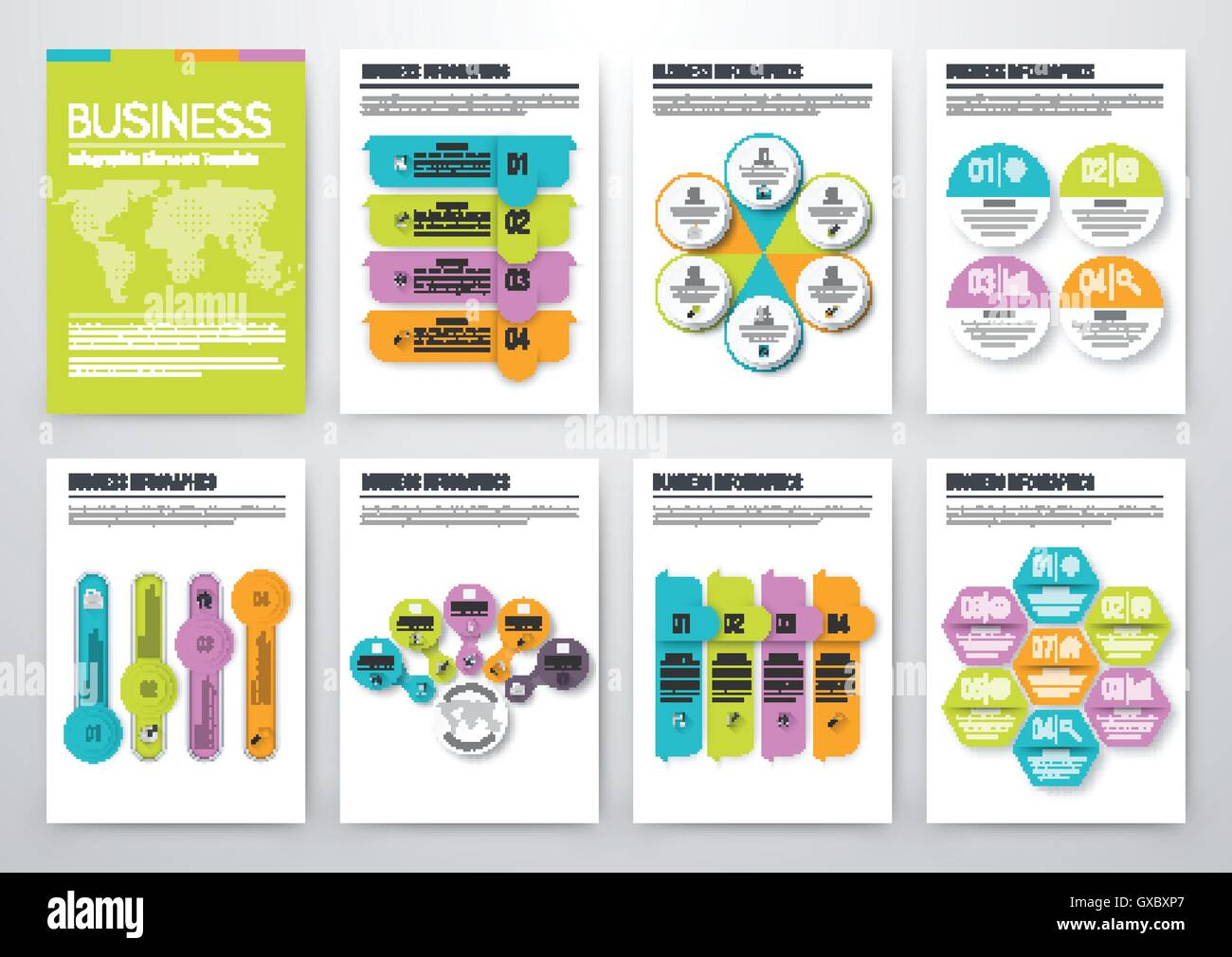 Modern infographic vector concept Stock Vector Image & Art - Alamy