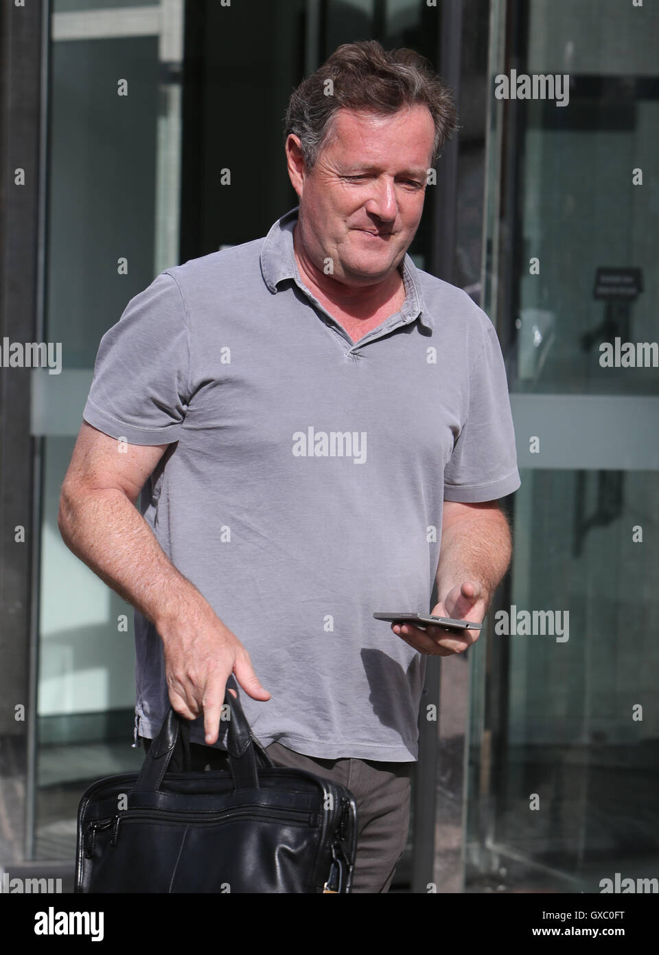 Piers Morgan outside ITV Studios Featuring: Piers Morgan Where: London ...