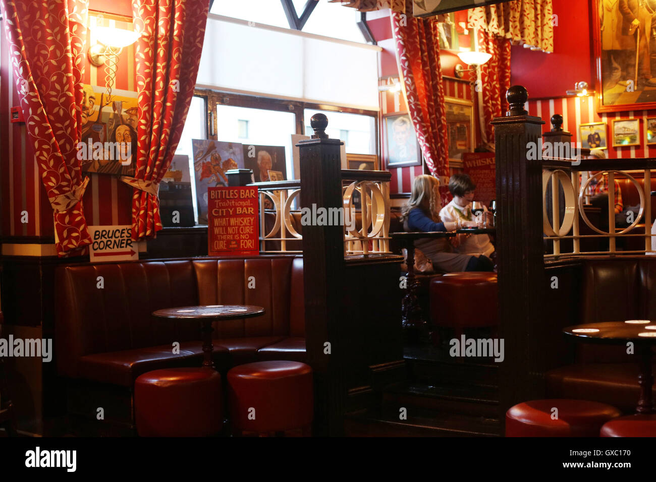 Inside John Bittles Bar Featuring: Atmosphere Where: Belfast, Ireland ...