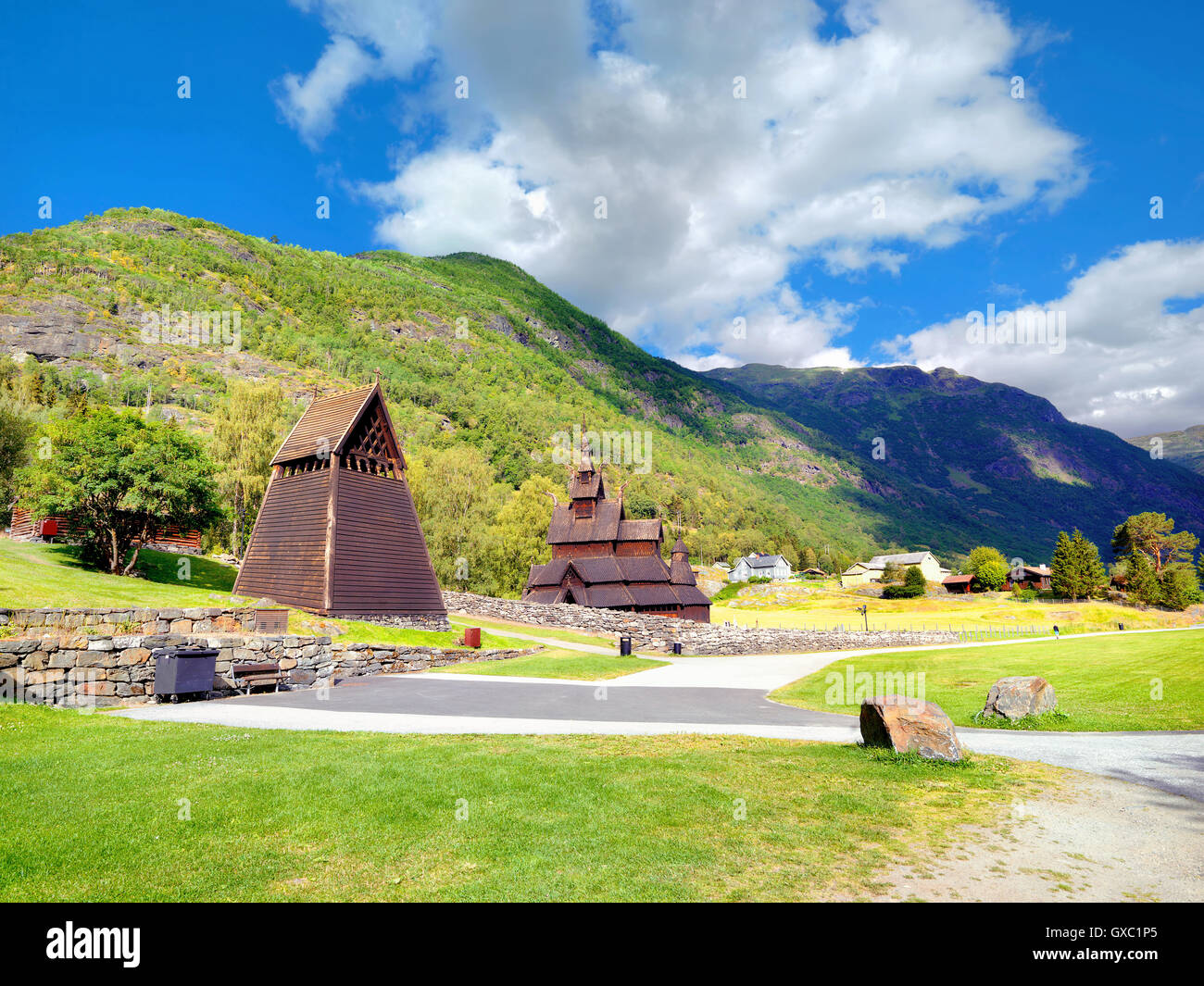 Borgund Stave Church, Norway Stock Photo - Alamy