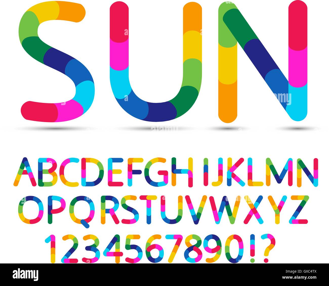 English figure font hi-res stock photography and images - Alamy