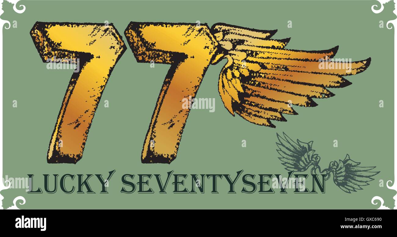 Seven golden Stock Vector Images - Alamy
