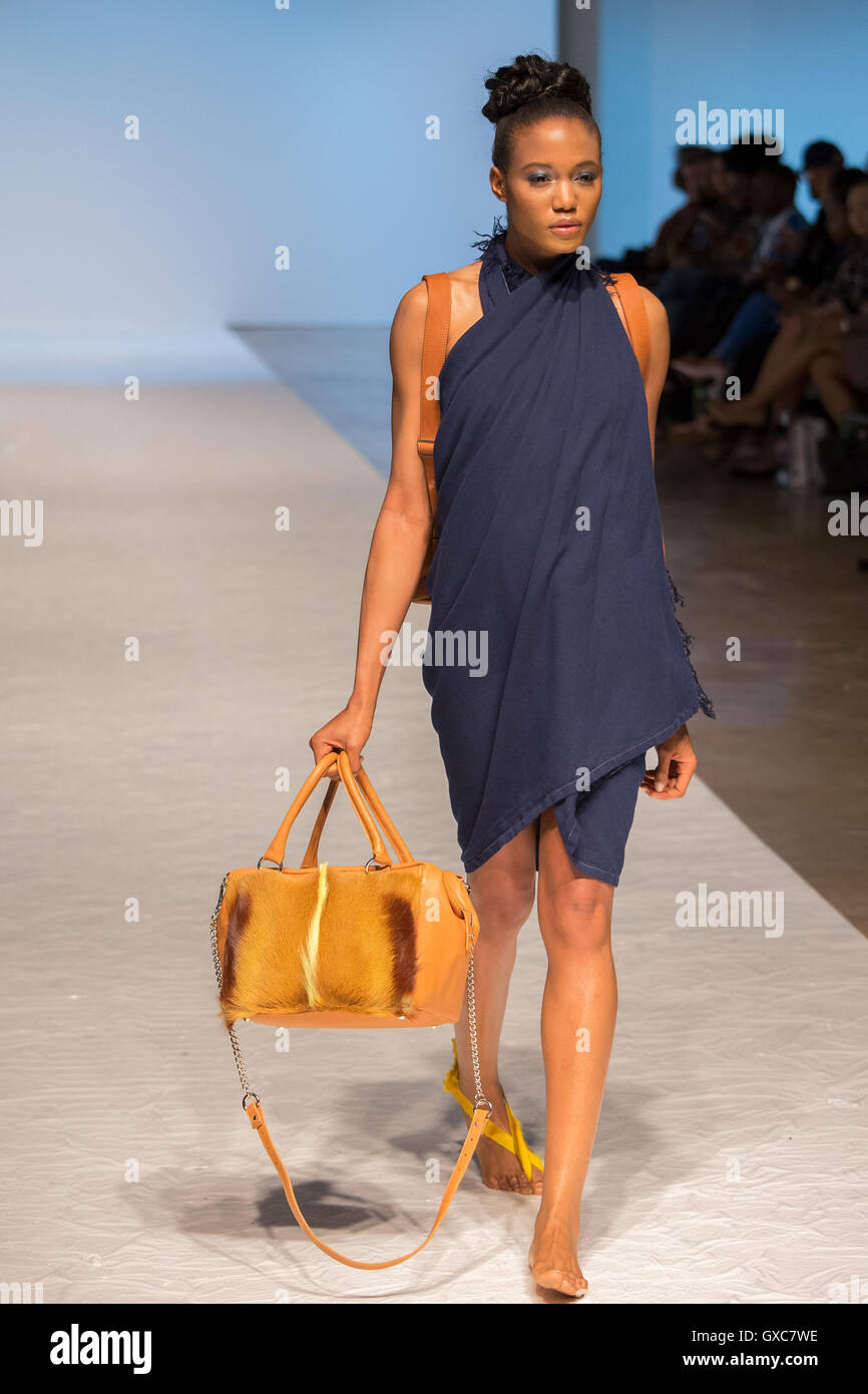 Sherene Melinda is showcased at the Africa Fashion Week London held at ...
