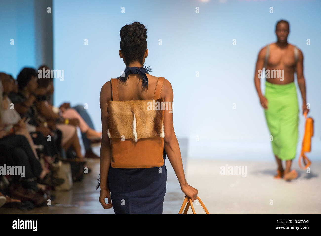 Sherene Melinda is showcased at the Africa Fashion Week London held at ...