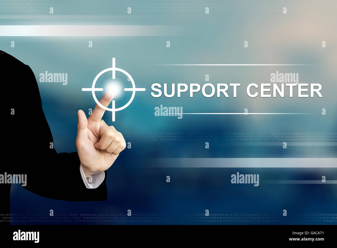 Customer support button hi-res stock photography and images - Alamy