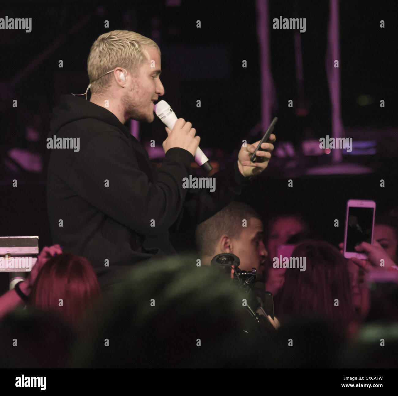 Mike Posner Opening Act Future Now Tour at Barclay Center Featuring ...