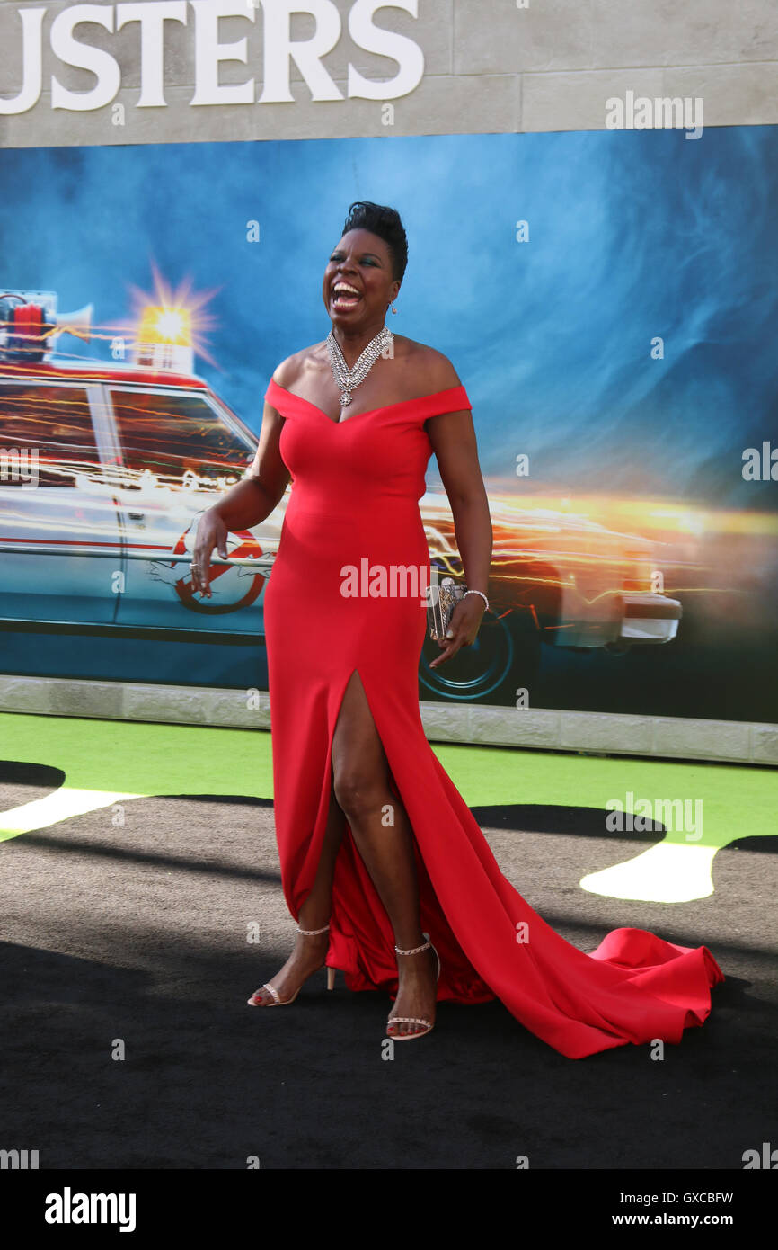 Los Angeles Premiere Of Ghostbusters Arrivals Featuring Leslie