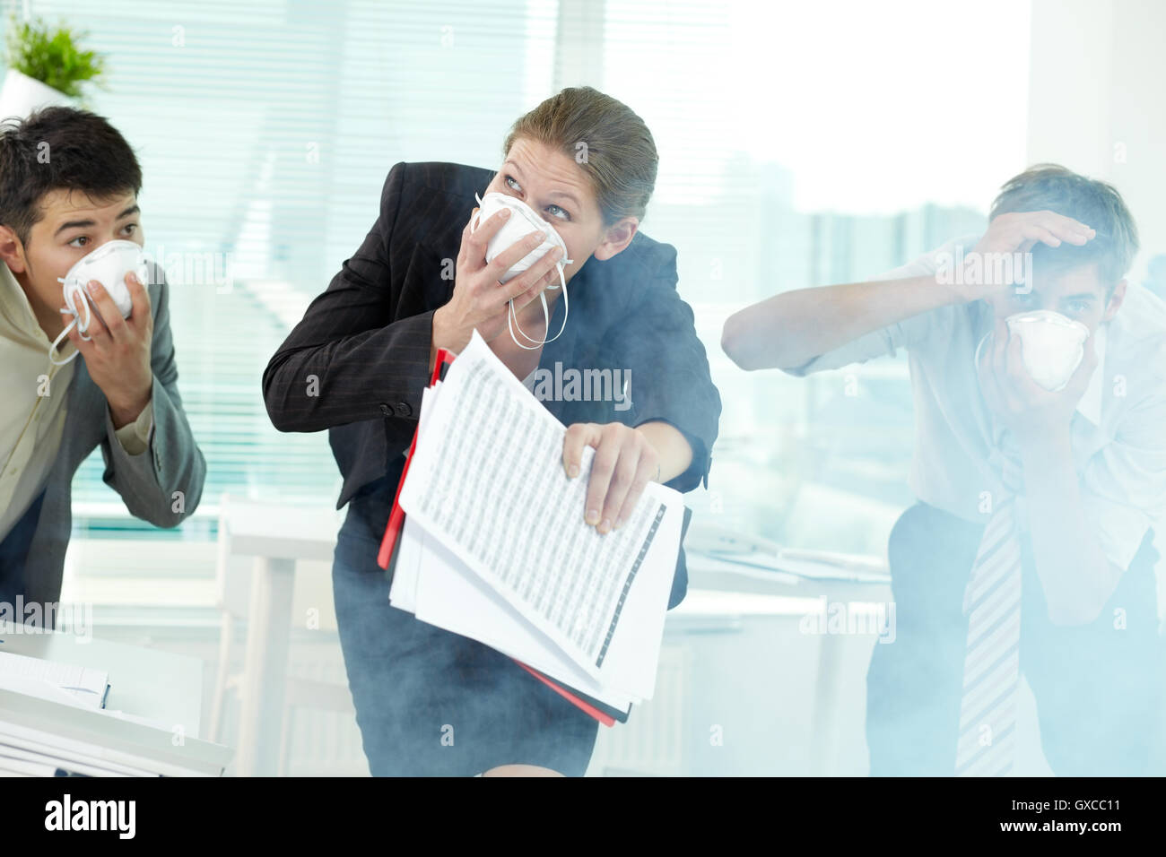 Office safety behavior hi-res stock photography and images - Alamy