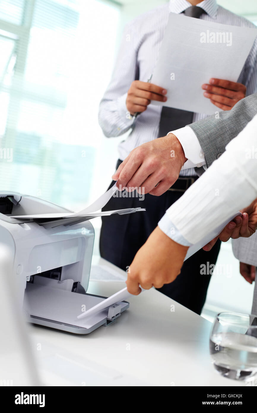 Office laser printer Stock Photo - Alamy