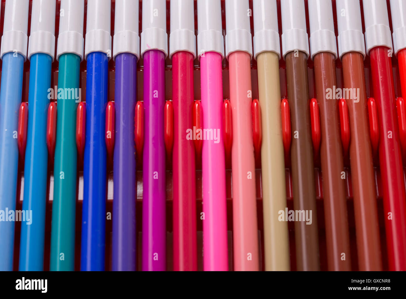 Markers and pens hi-res stock photography and images - Alamy