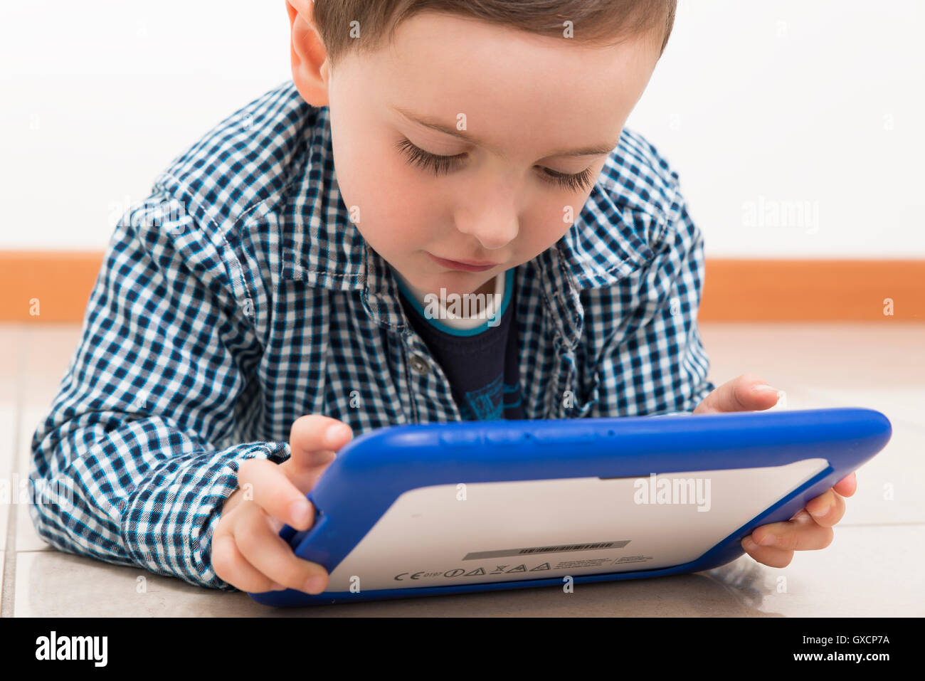 teenager study by tablet Stock Photo - Alamy