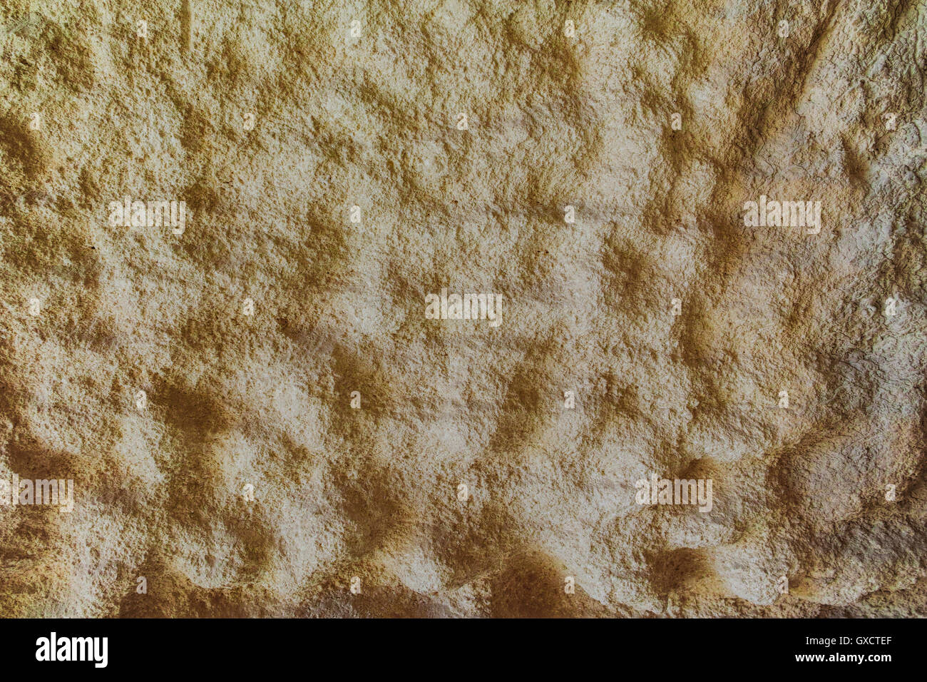 Textured limestone rock with erosion waves surface, Provence, France ...